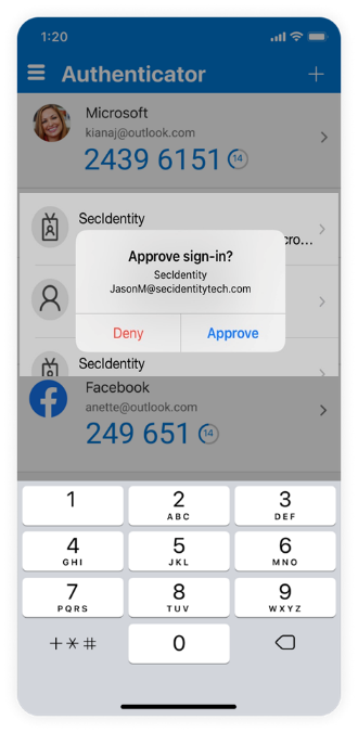 Security Updates To Multi Factor Authentication Application